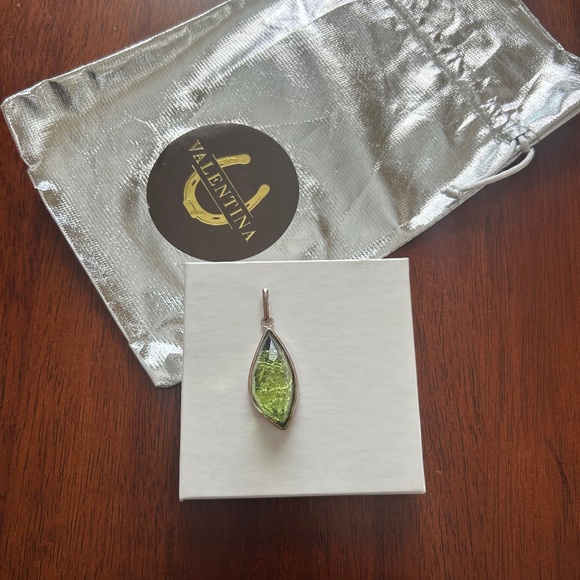 Nordstrom | Jewelry | Vintage Green Stone Charm | Poshmark
